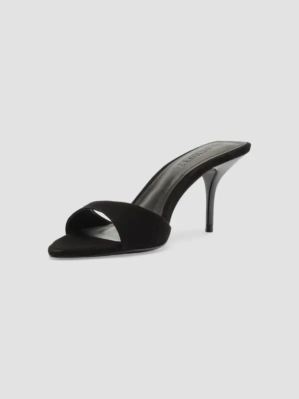 Schutz Elodie 75mm Suede Mules