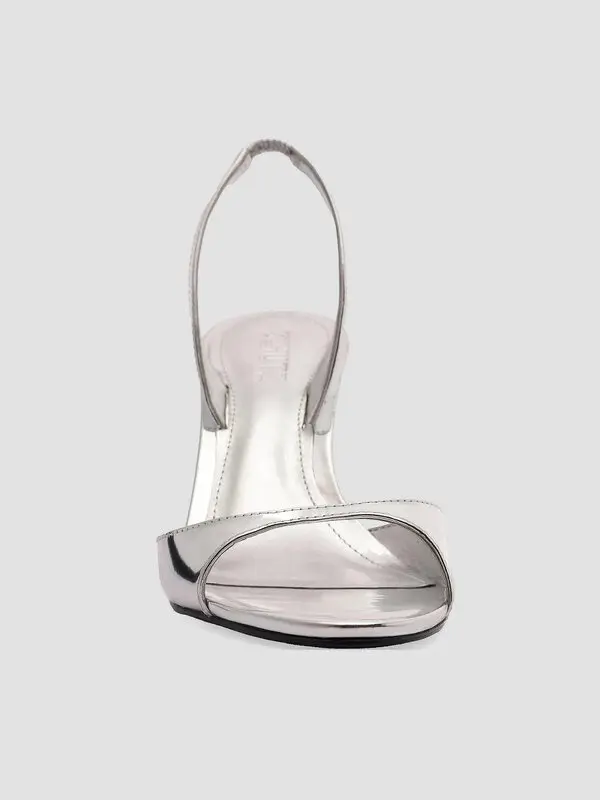 Schutz Scarlett 80mm Leather Slingback Sandals