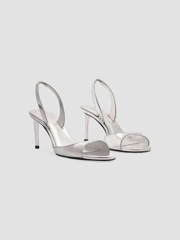 Schutz Scarlett 80mm Leather Slingback Sandals