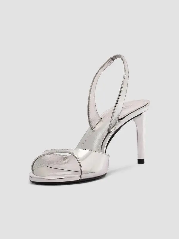 Schutz Scarlett 80mm Leather Slingback Sandals