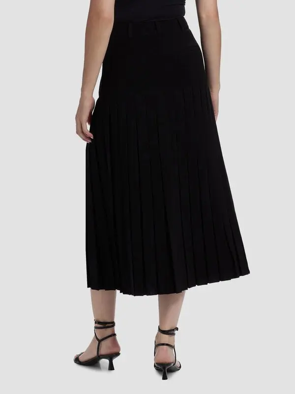 Cinq À Sept Bane Crepe Midi-skirt