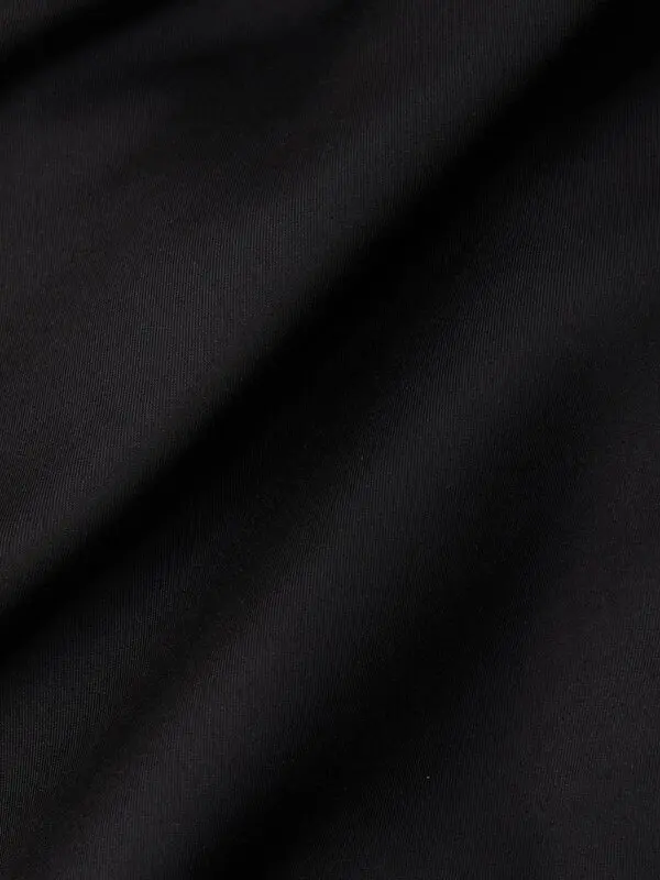 Natori Cotton-silk Twill Tunic Midi Dress