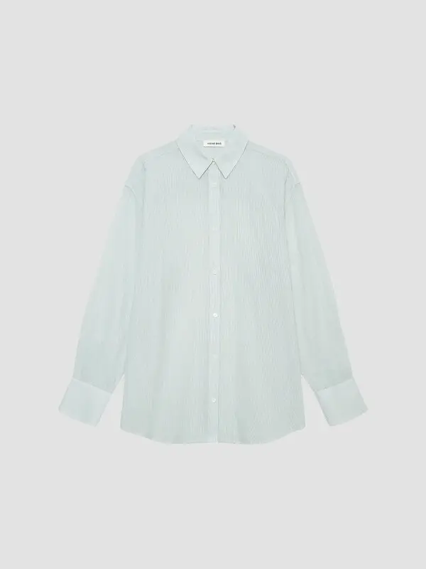 ANINE BING Plaza Striped Cotton Shirt - Multi