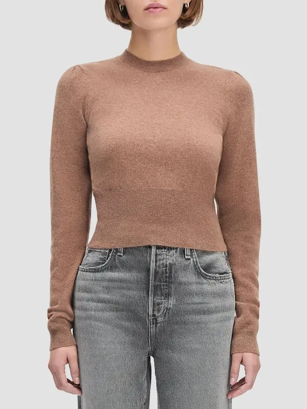 FAVORITE DAUGHTER The Elena Cashmere Crewneck Sweater