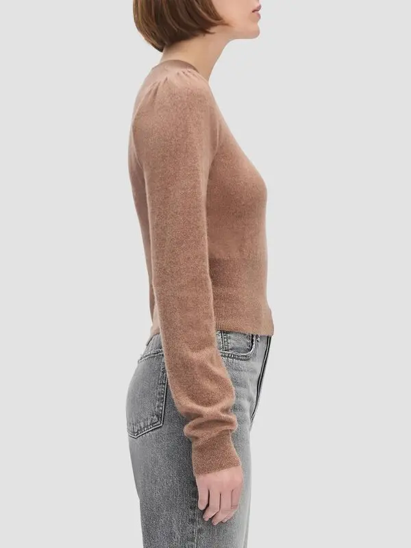 FAVORITE DAUGHTER The Elena Cashmere Crewneck Sweater