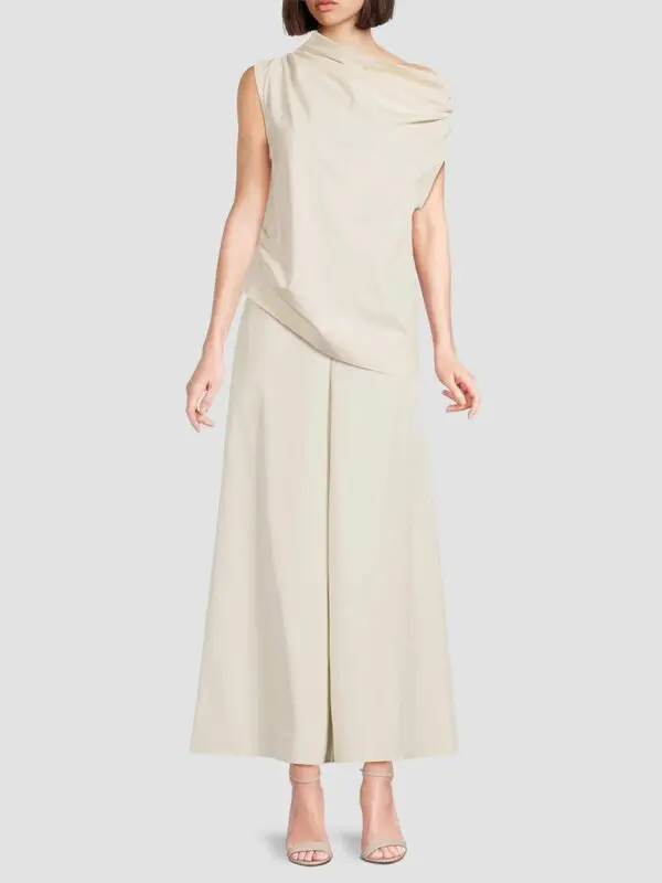 Natori Tech Taffeta Palazzo Pants