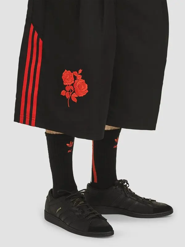 ADIDAS Y-3 Willy Chavarria X Adidas Leather Dress Sneakers