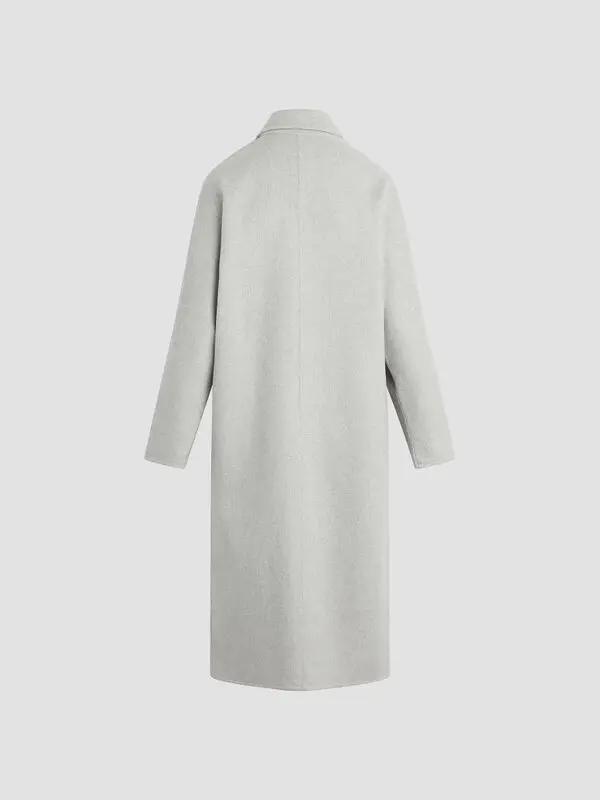 FAVORITE DAUGHTER The Luca Wool-blend Coat - Light Gray