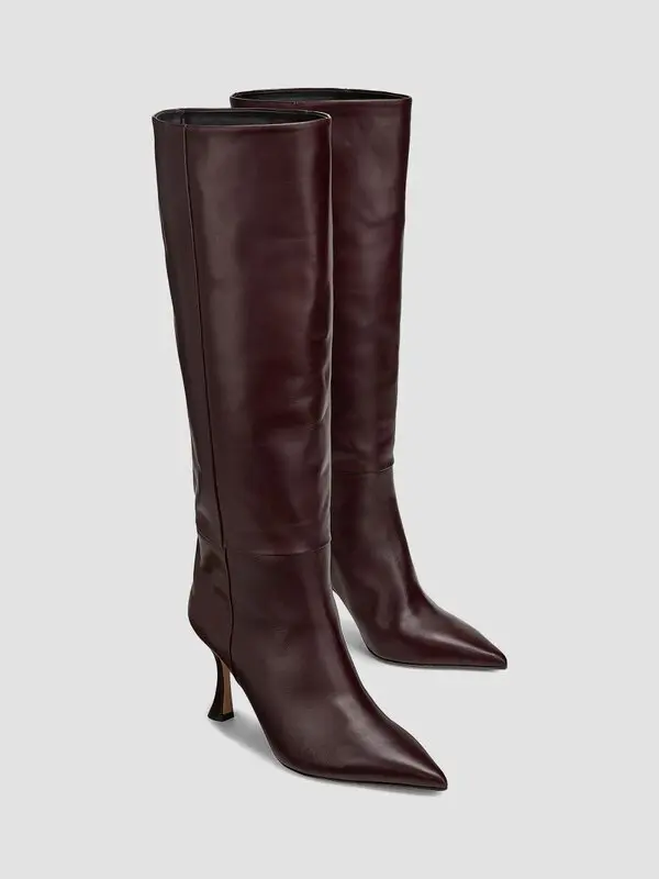 ALEXANDRE BIRMAN Chloe 60mm Leather Knee Boots