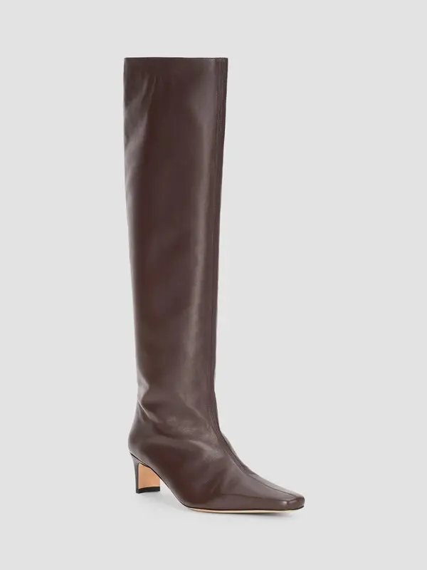 Staud Wally 60mm Leather Boots