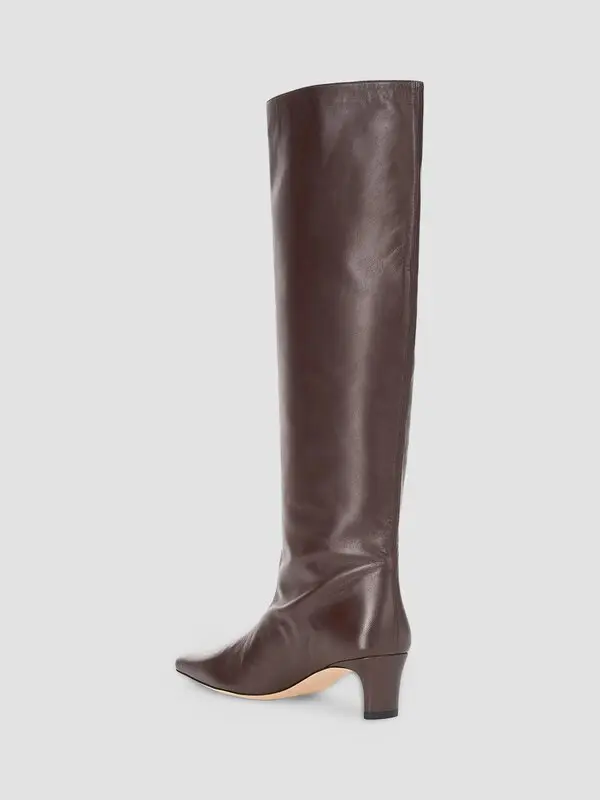 Staud Wally 60mm Leather Boots