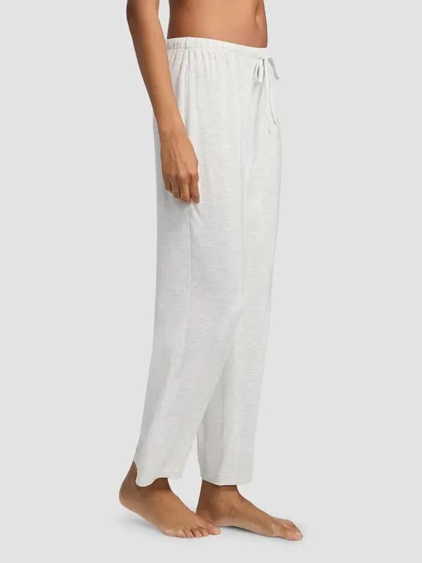 Natori Feathers Essentials Solid Pajamas - Grey