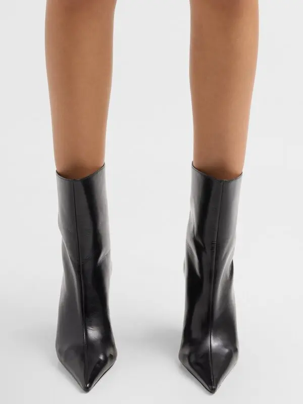 Schutz Siena 115mm Leather Booties