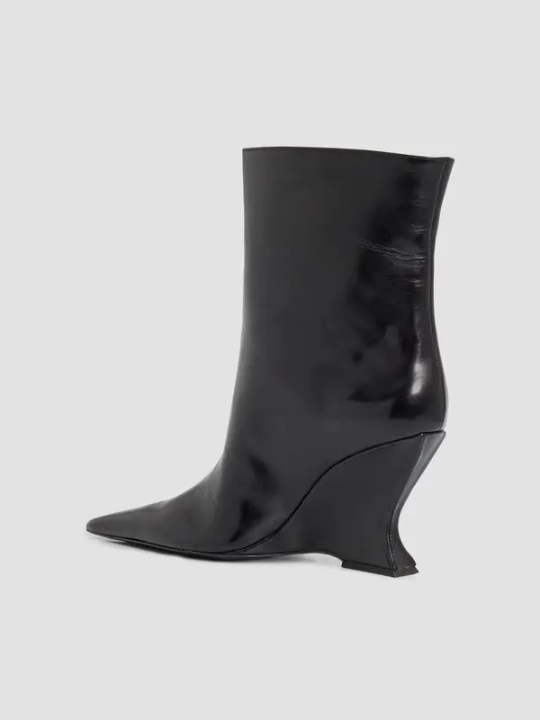 Schutz Siena 115mm Leather Booties
