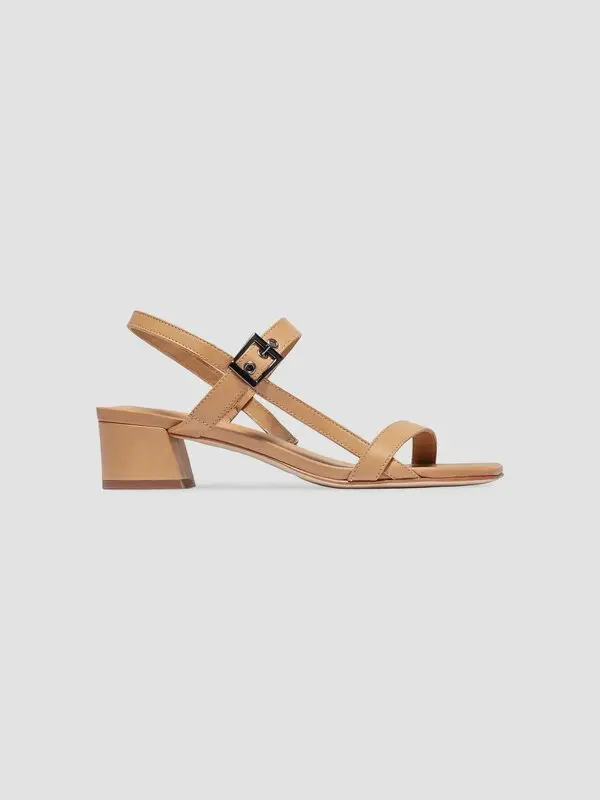Bernardo Jinji Low Heel Sandals - Dune
