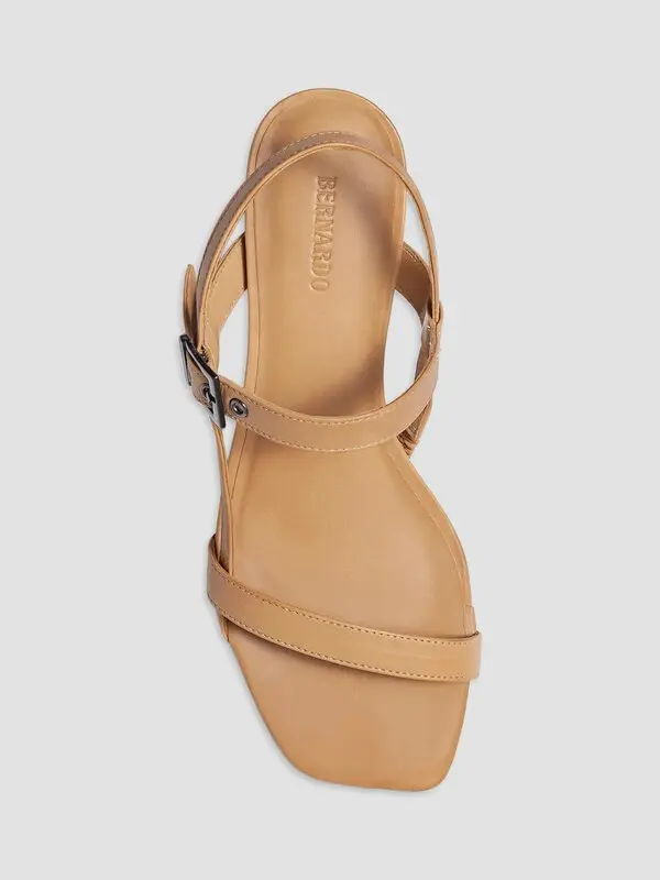 Bernardo Jinji Low Heel Sandals - Dune