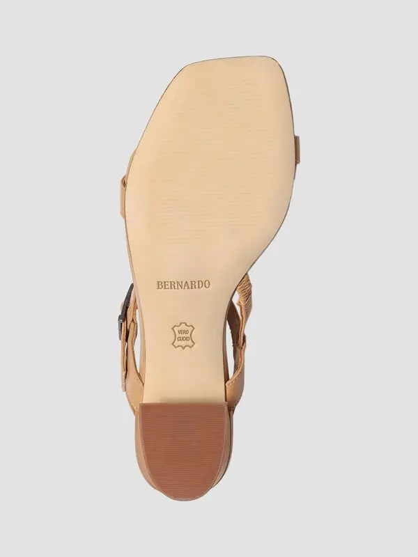 Bernardo Jinji Low Heel Sandals - Dune