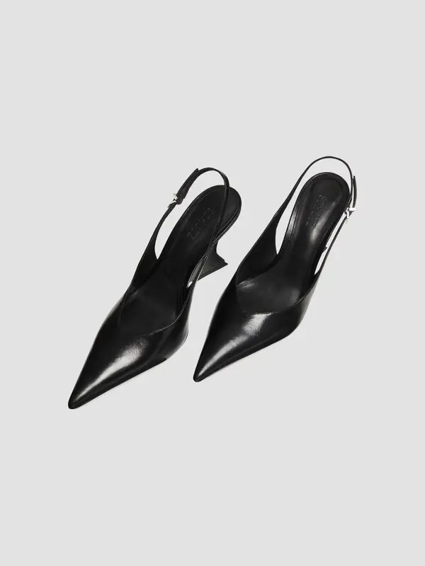 Schutz Siena 115mm Leather Slingback Pumps