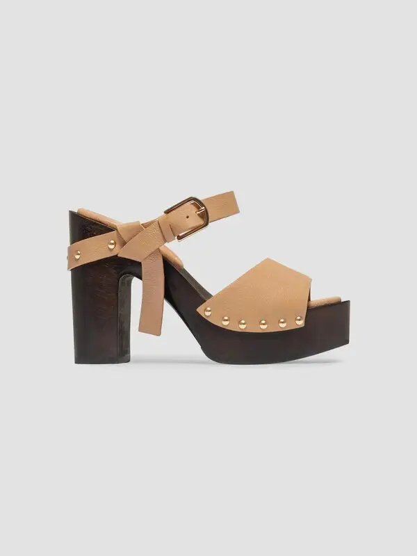 Bernardo Luxor Platform Clog Sandals - Dune
