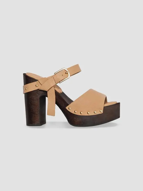 Bernardo Luxor Platform Clog Sandals - Dune