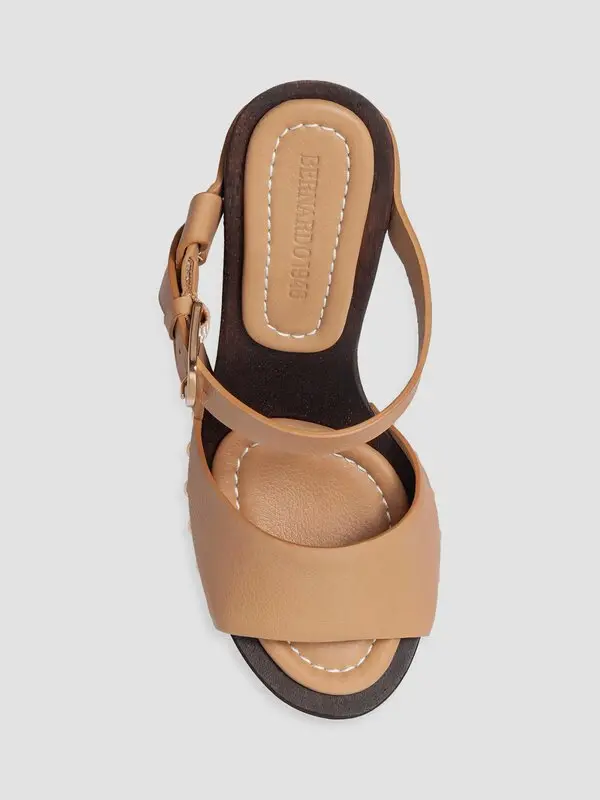 Bernardo Luxor Platform Clog Sandals - Dune