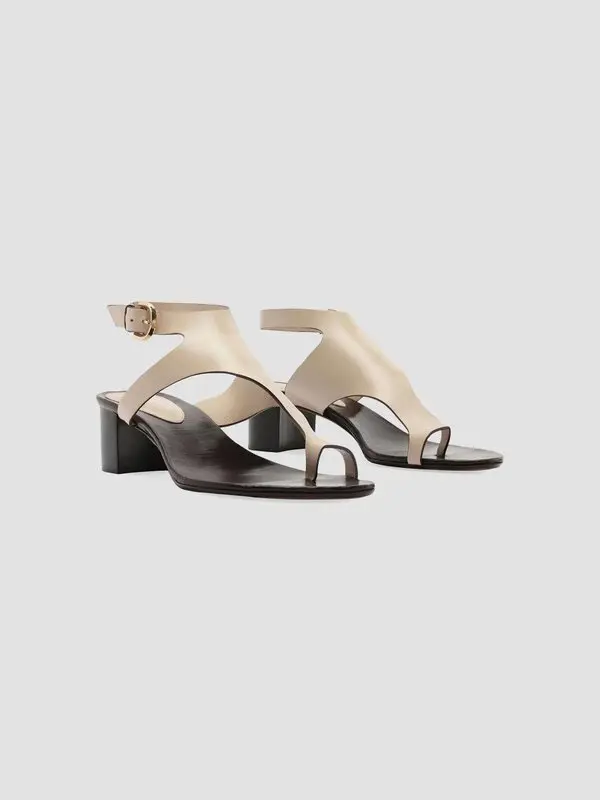 ALEXANDRE BIRMAN Eliah 45mm Toe-loop Leather Sandals