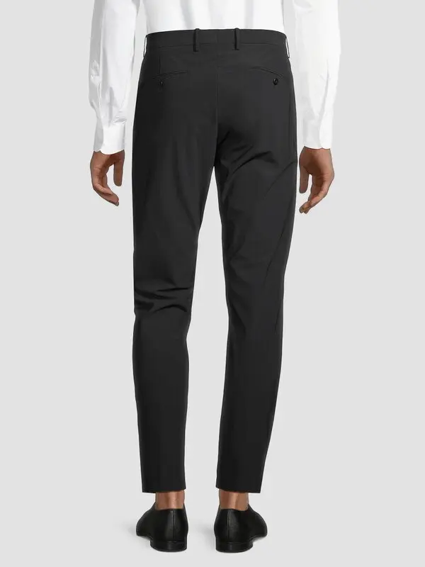 Zanella Noah Flat-front Pants - Black