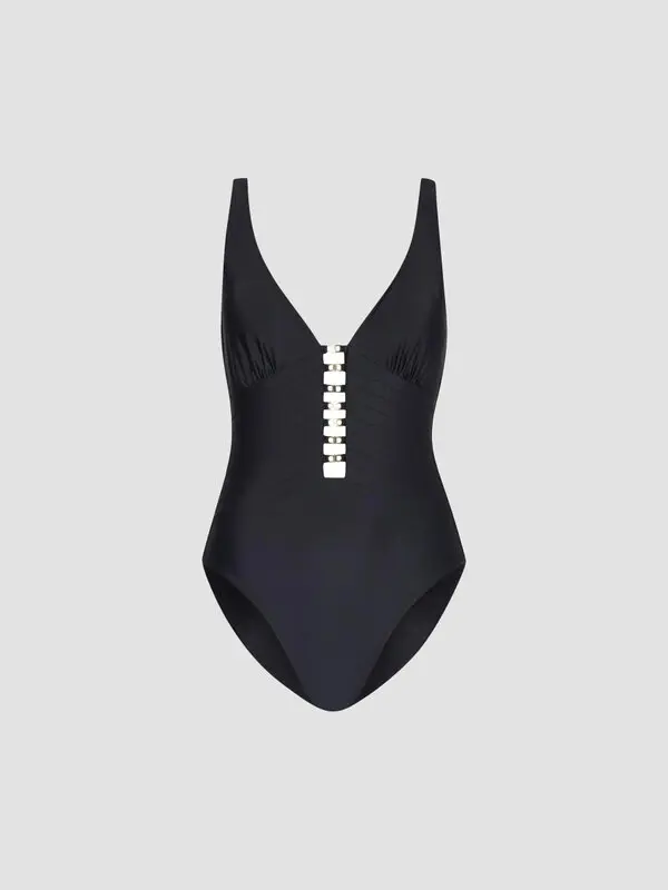MILLY Embellished One-piece Swimsuit