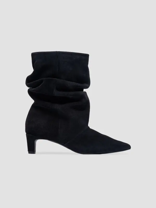 Bernardo Etta Slouch Booties - Black