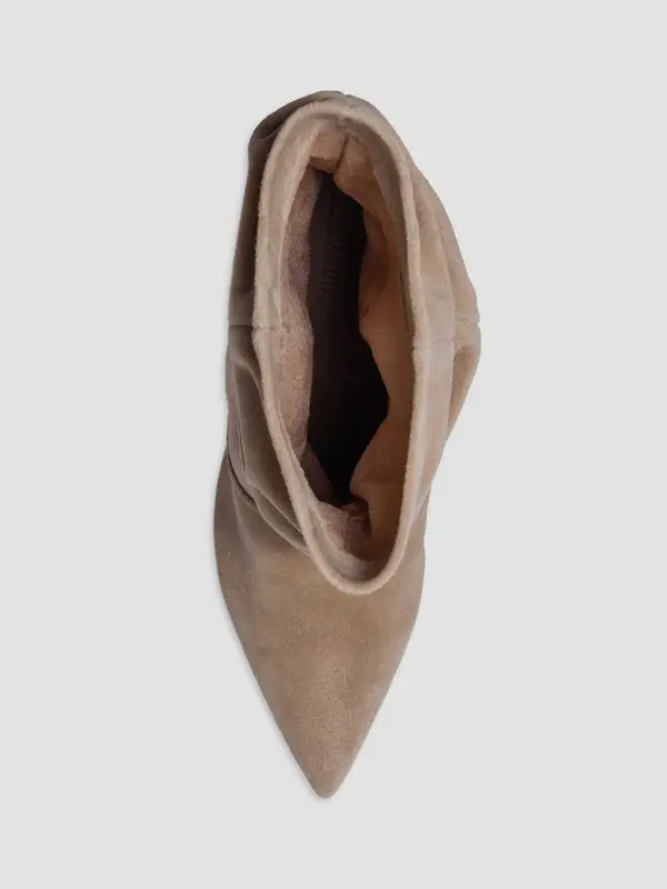 Bernardo Etta Slouch Booties - Sandstone