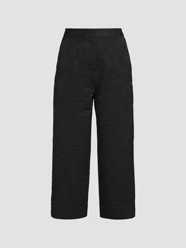 Natori Jacquard Wide-leg Crop Pants