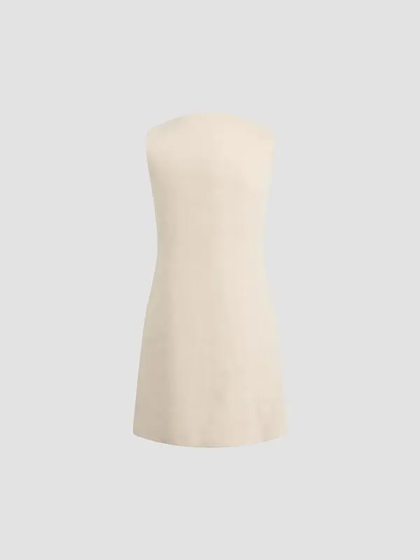 FAVORITE DAUGHTER The Cece Linen-blend Minidress