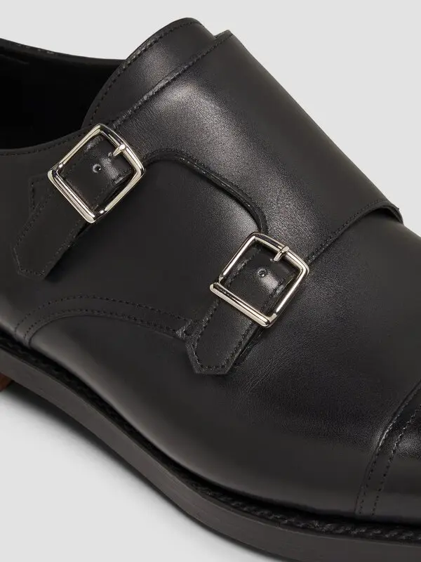 John Lobb William Double-buckle Monk Shoes