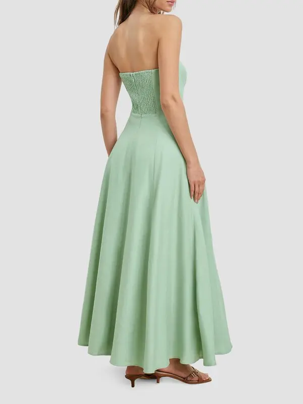 FAVORITE DAUGHTER The Favorite Strapless Maxi Dress