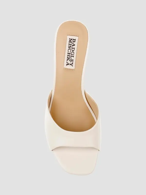 Badgley Mischka Draya Leather Sandals