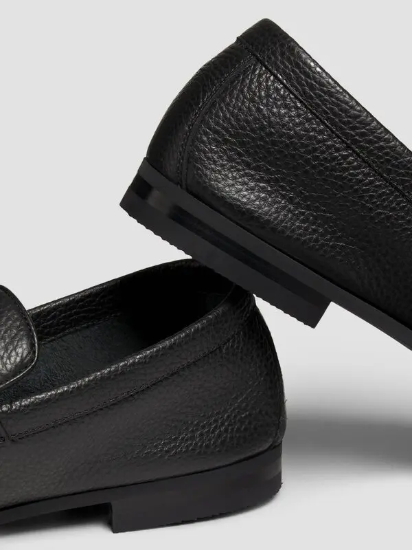 John Lobb Thorne Leather Penny Loafers