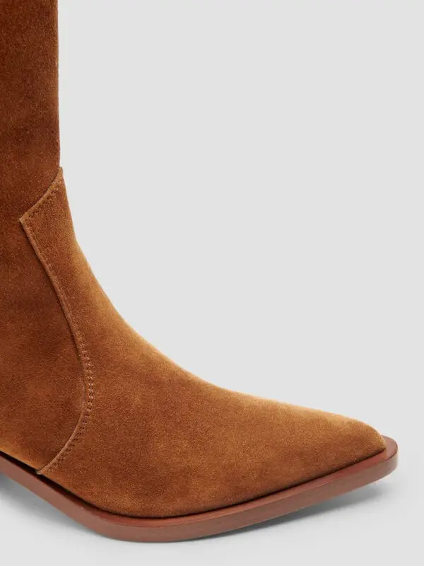 GIANVITO ROSSI Denver Suede Ankle Boots