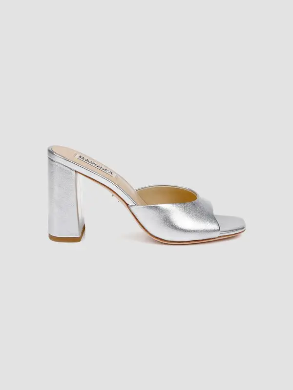 Badgley Mischka Cadence Leather Mules