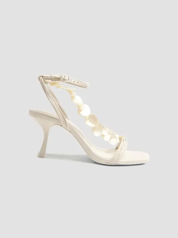 Simkhai Elin Beaded Leather Sandals