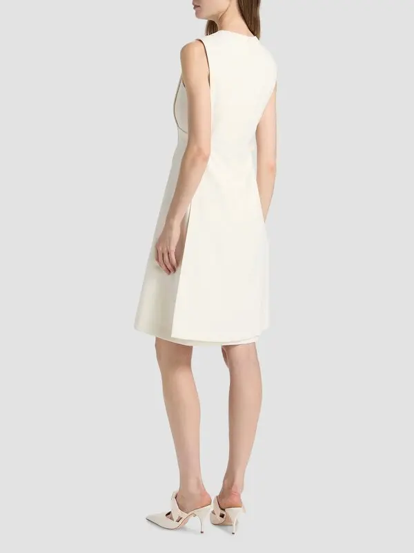 Rickie Freeman For Teri Jon Crepe Flower Print Minidress