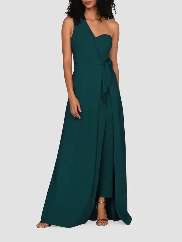 KAY UNGER Ruth One-shoulder Jumpsuit