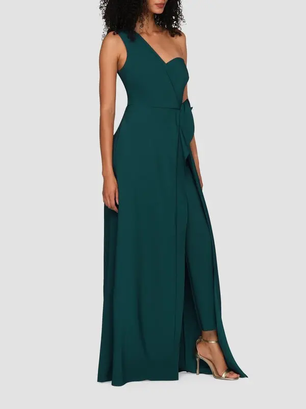 KAY UNGER Ruth One-shoulder Jumpsuit