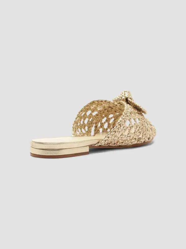 ALEXANDRE BIRMAN Belinda Woven Leather Woven Sandals