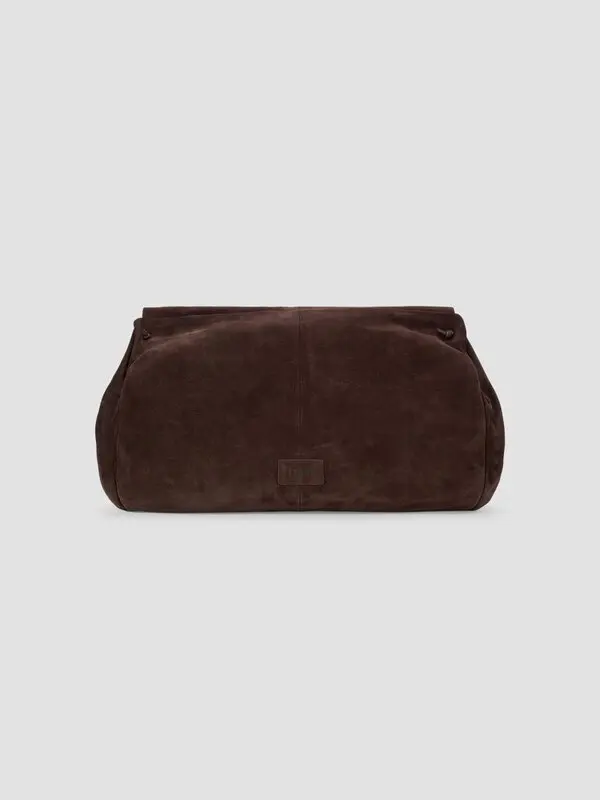 Staud Cy Oversized Suede Crossbody Bag