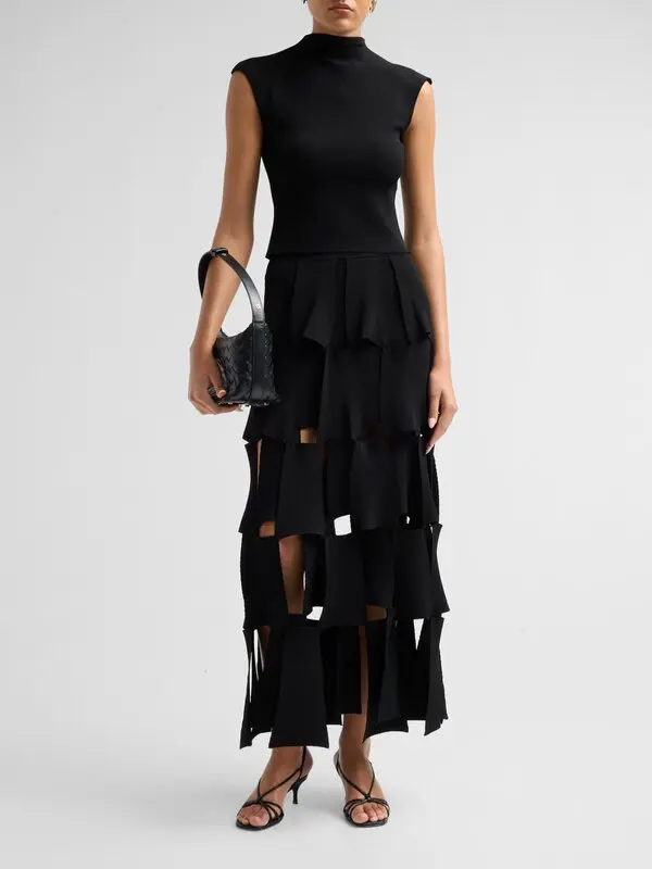 A.W.A.K.E. Mode A. W.a. K.e. Mode Knit Sleeveless Top