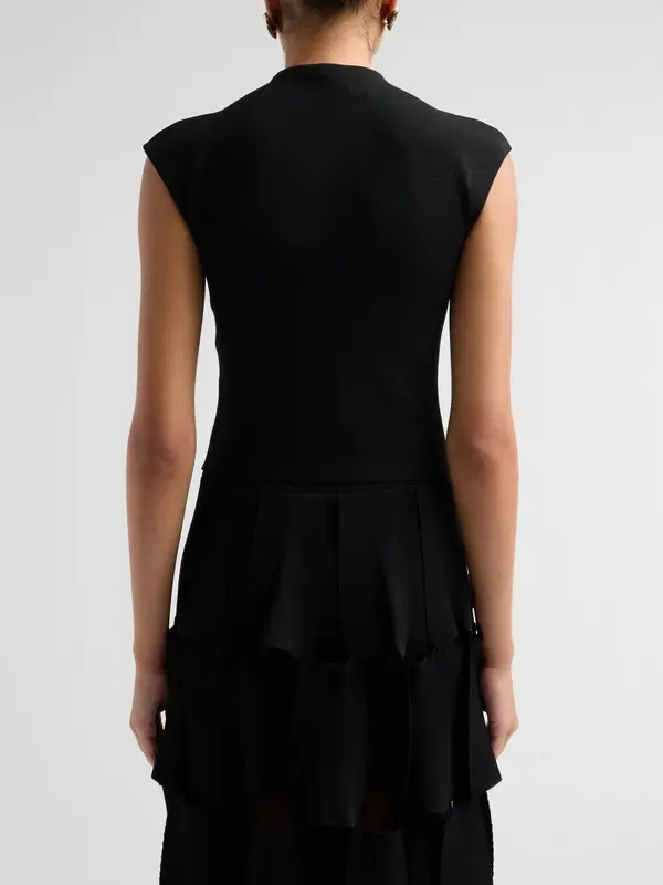 A.W.A.K.E. Mode A. W.a. K.e. Mode Knit Sleeveless Top