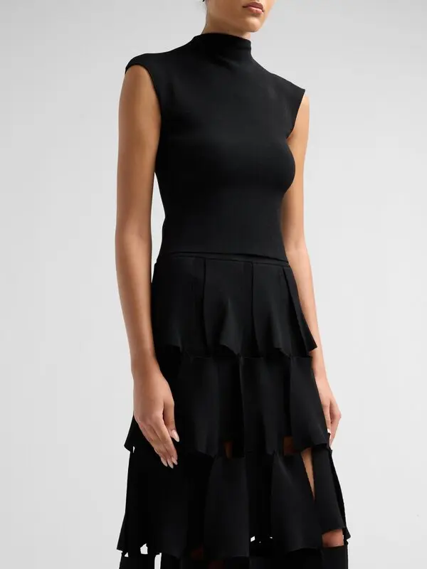 A.W.A.K.E. Mode A. W.a. K.e. Mode Knit Sleeveless Top
