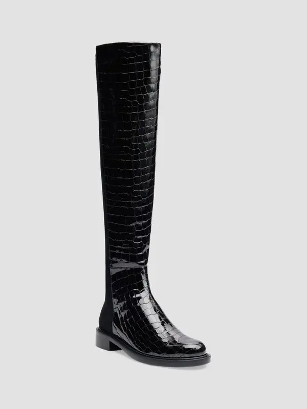 STUART WEITZMAN Gisele 20mm Over-the-knee Boots - Black