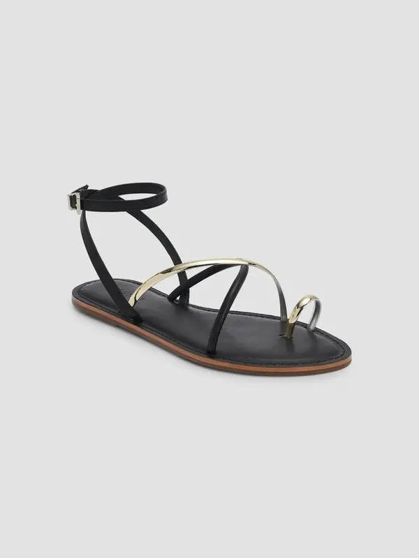 Schutz Valeria Leather Sandals