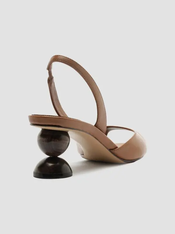 ALEXANDRE BIRMAN Tropicana 50mm Spherical Slingback Sandals